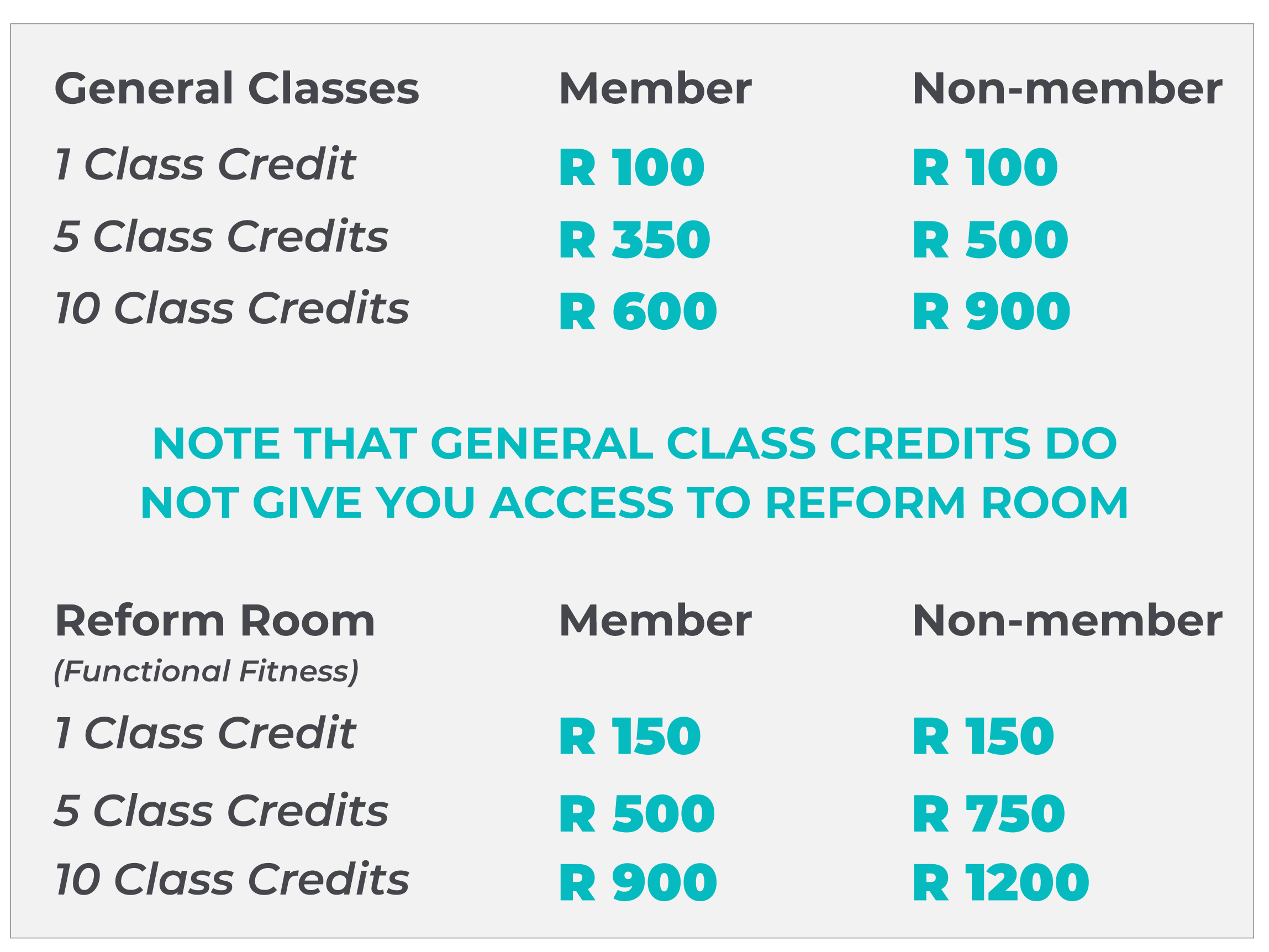 What We Offer | Reform Fitness