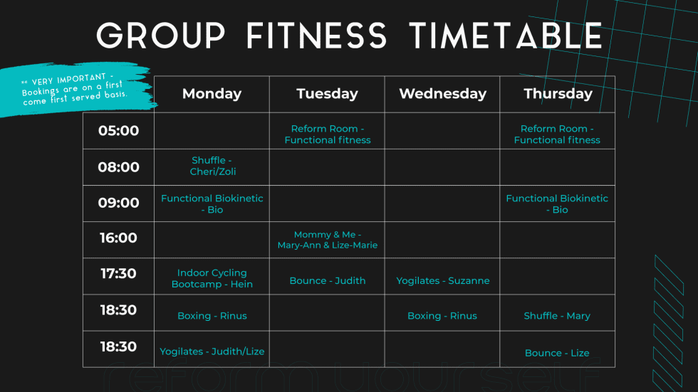 What We Offer | Reform Fitness